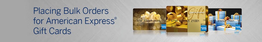 Bulk Order Gift Cards | American Express Gift Card